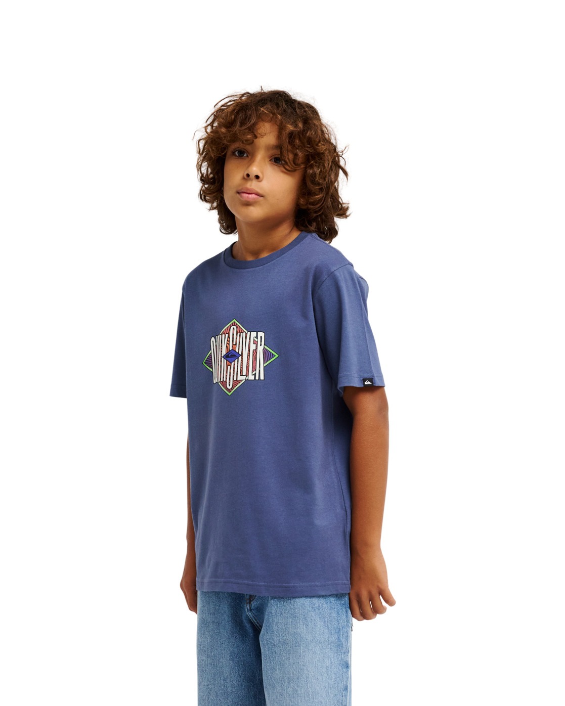 Quiksilver Tee-shirts Losange garçon bleu | Sarenza France