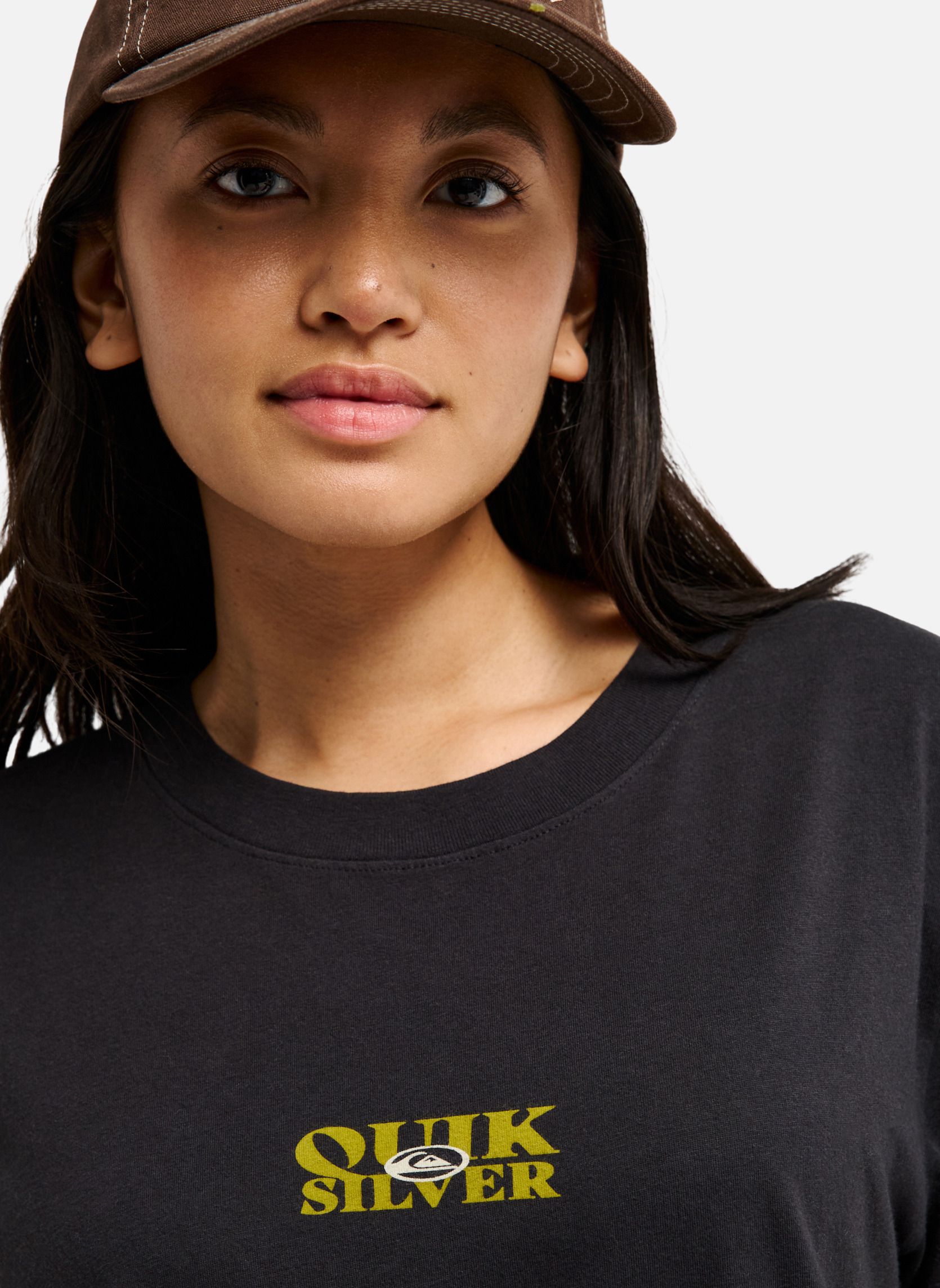 Quiksilver Tee-shirts Standard femme noir | Sarenza France