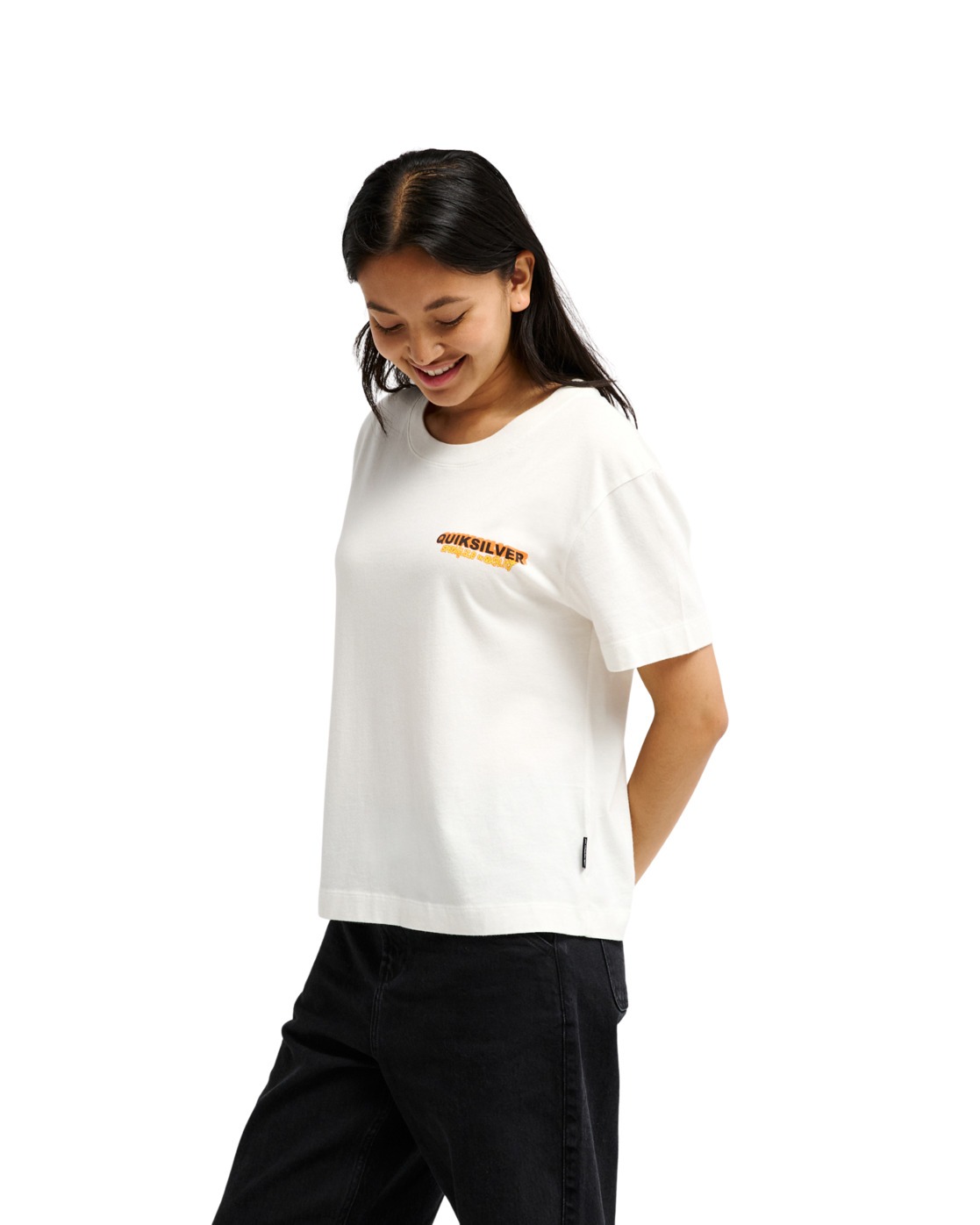 Quiksilver Tee-shirts Standard femme blanc | Sarenza France
