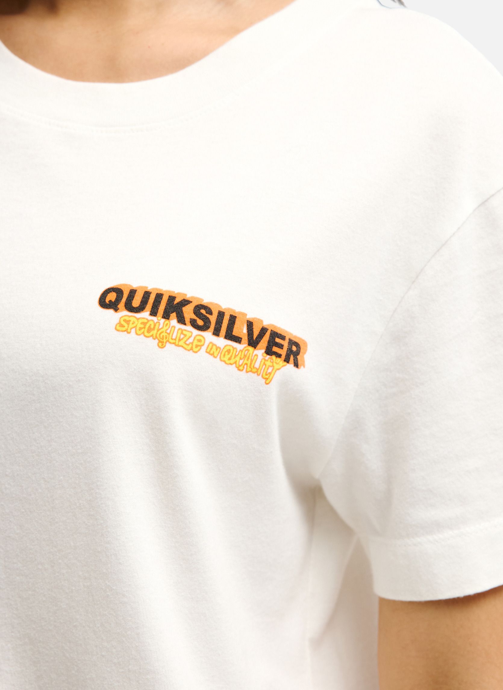 Quiksilver Tee-shirts Standard femme blanc | Sarenza France