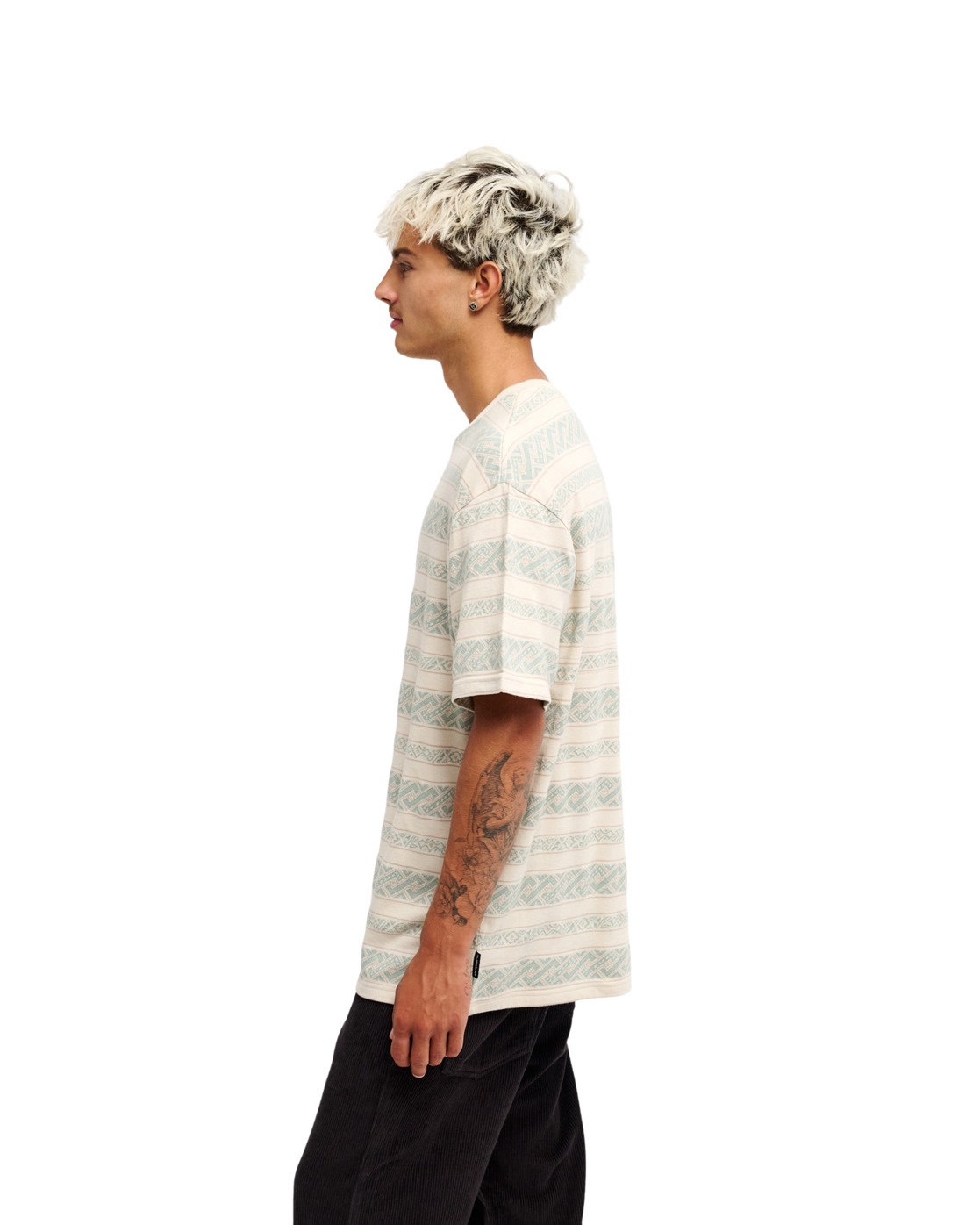 Quiksilver Tee-shirts Birdwood Jacquard homme beige | Sarenza France