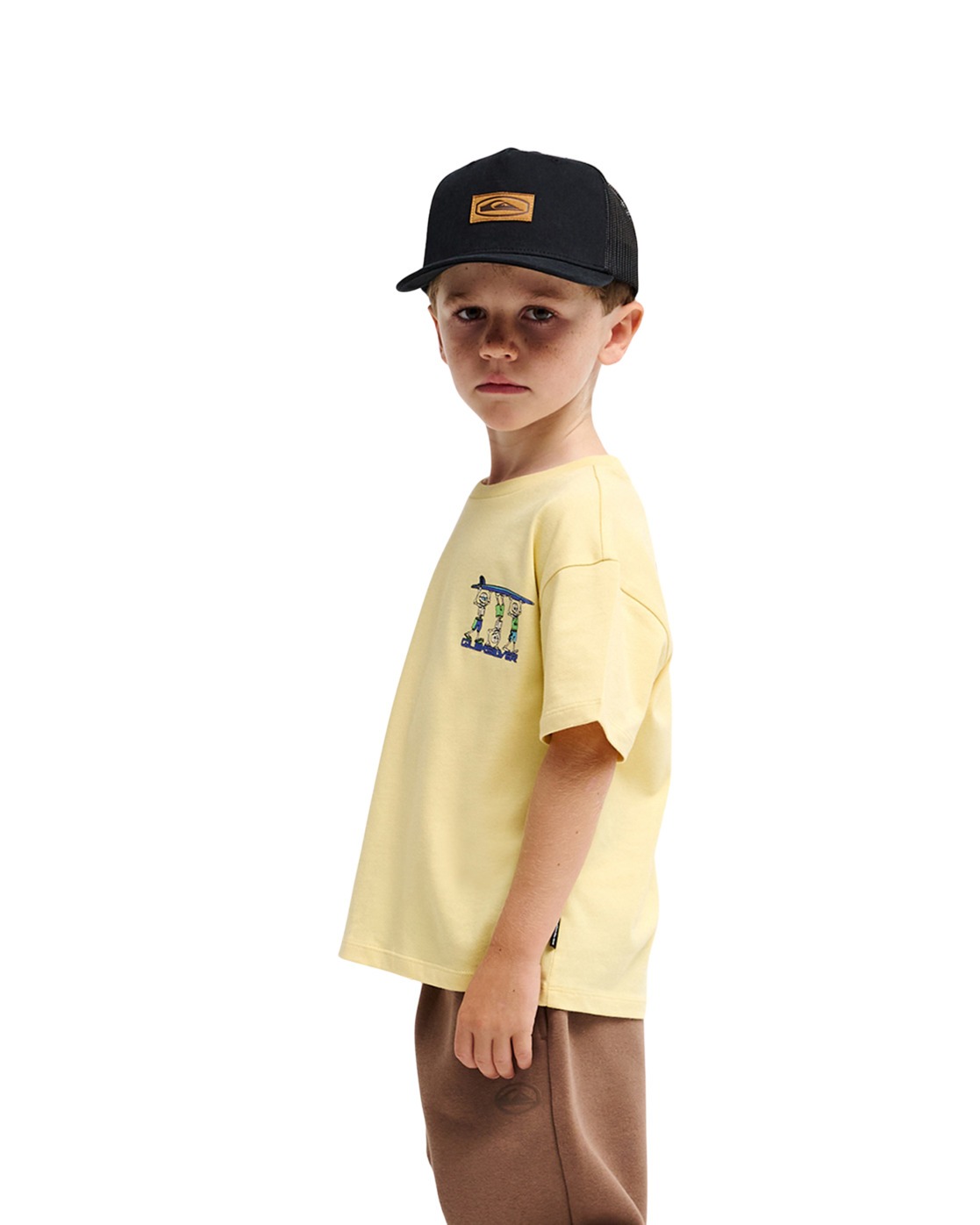 Quiksilver Tee-shirts Trucks garçon jaune | Sarenza France