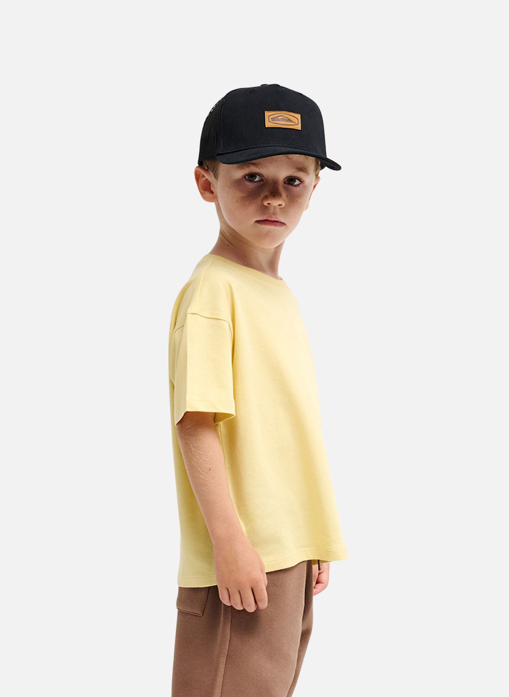 Quiksilver Tee-shirts Trucks garçon jaune | Sarenza France