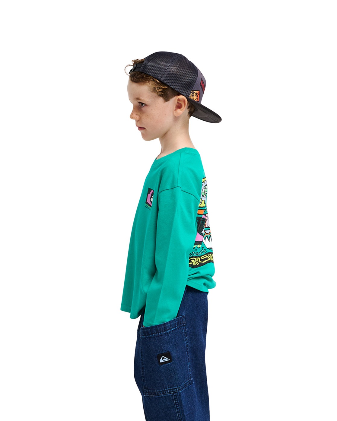 Quiksilver Tee-shirts Kingpin garçon vert | Sarenza France