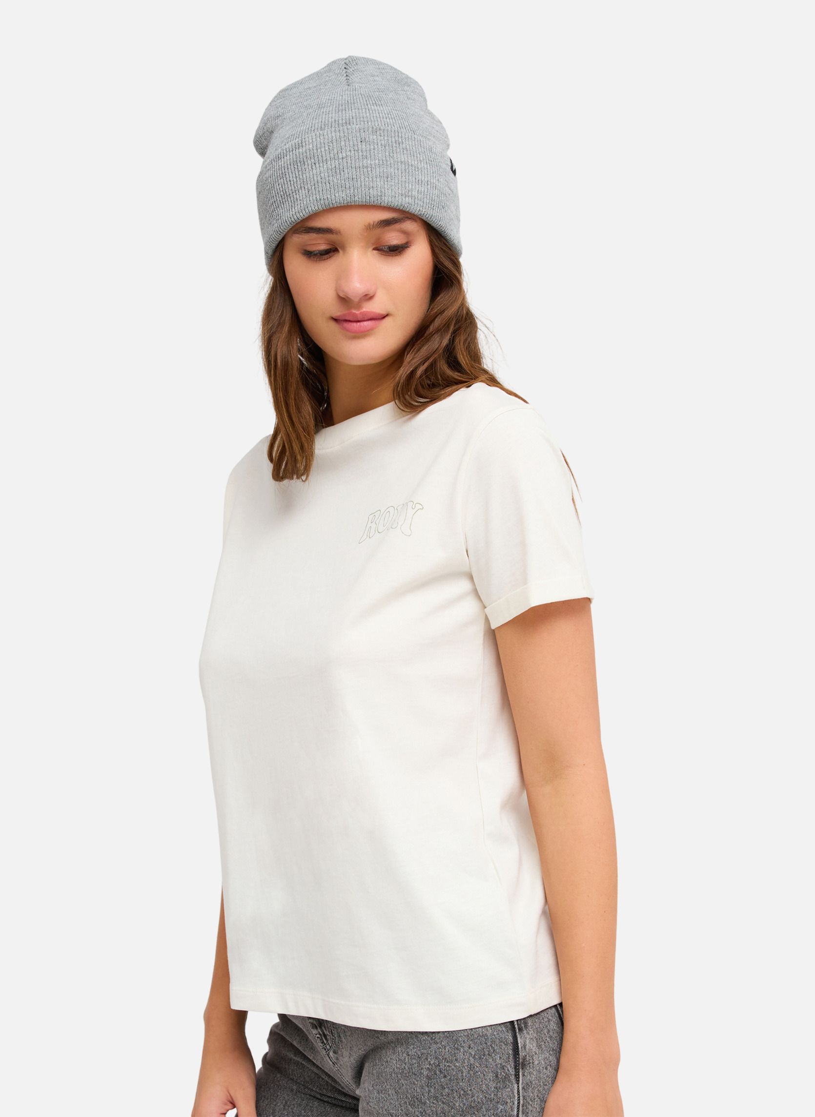 Roxy Tee-shirts Oceanregular femme blanc | Sarenza France