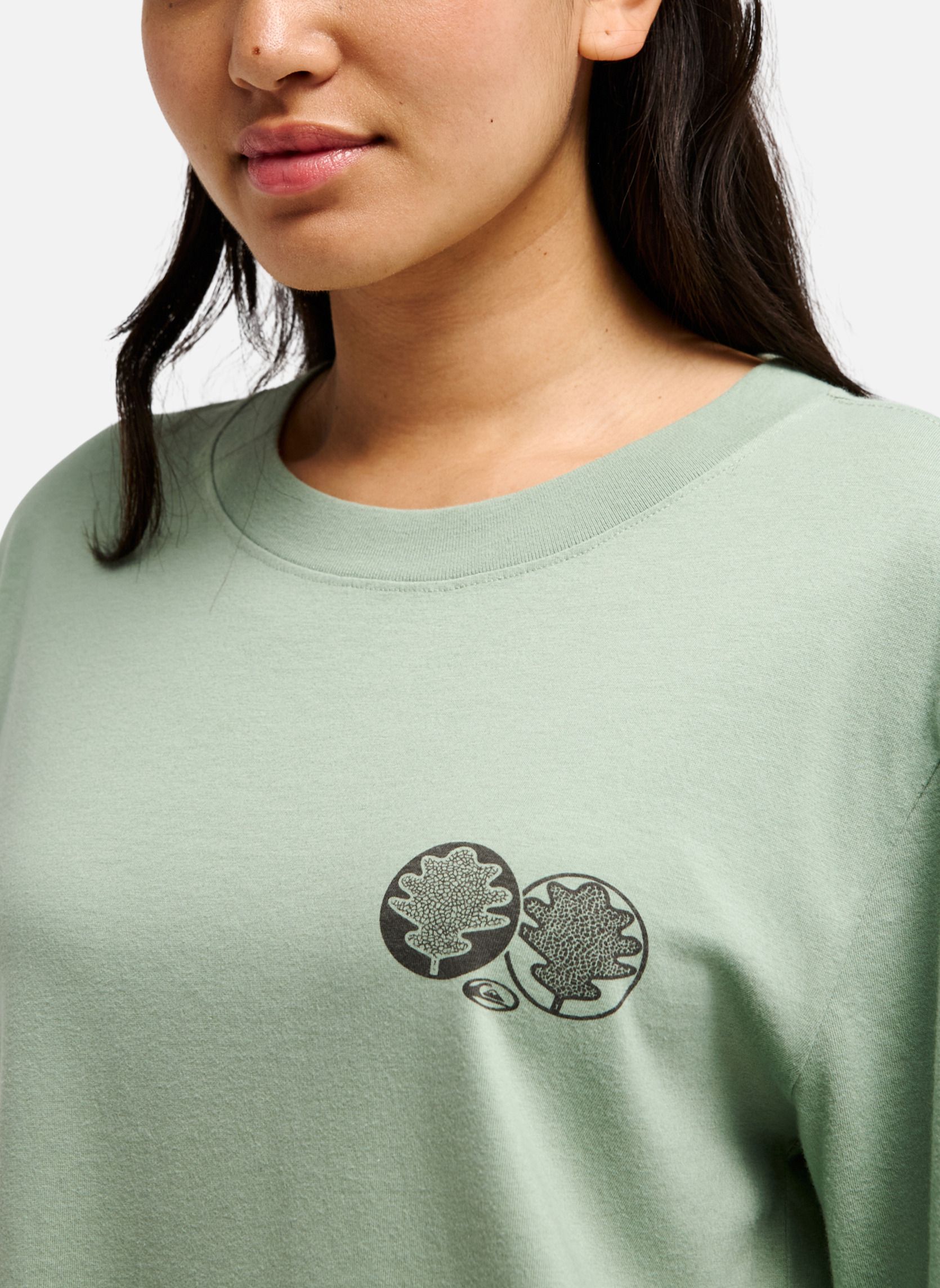 Quiksilver Tee-shirts Standard femme vert | Sarenza France