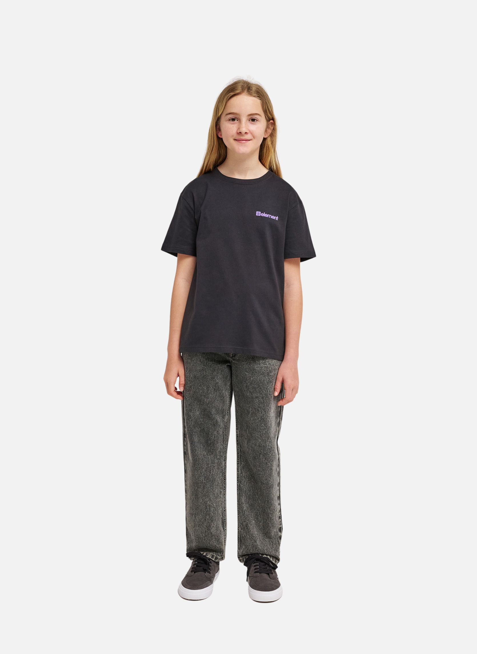 Element Pantalons Relax 5 Denim Y garçon gris | Sarenza France