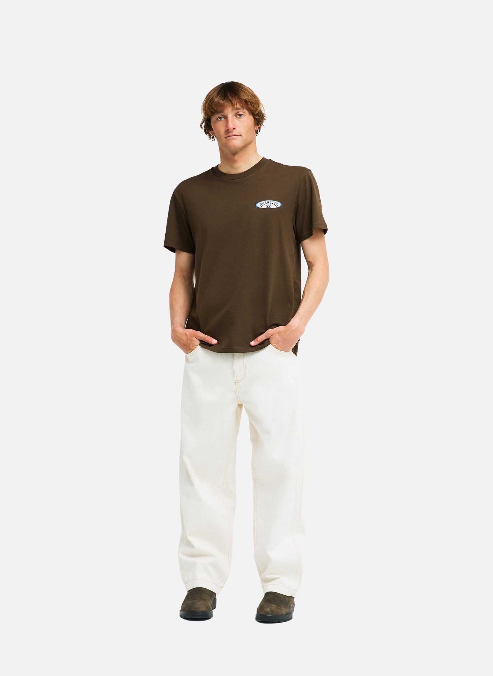 Billabong Tee-shirts Orbit Arch homme marron | Sarenza France