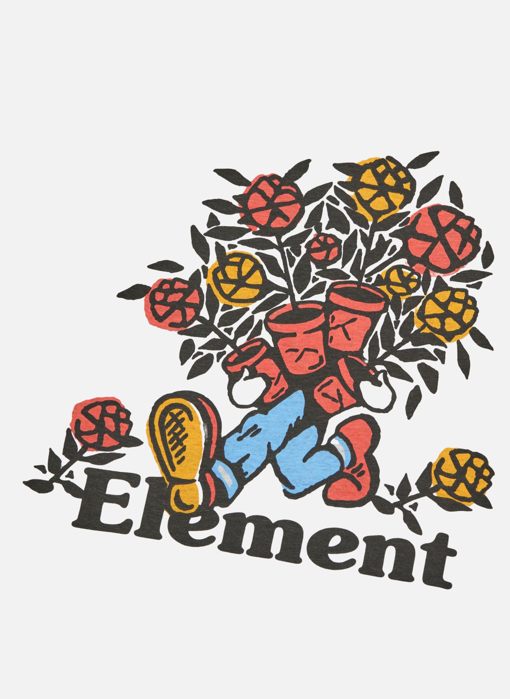 Element Tee-shirts Hands Full garçon gris | Sarenza France