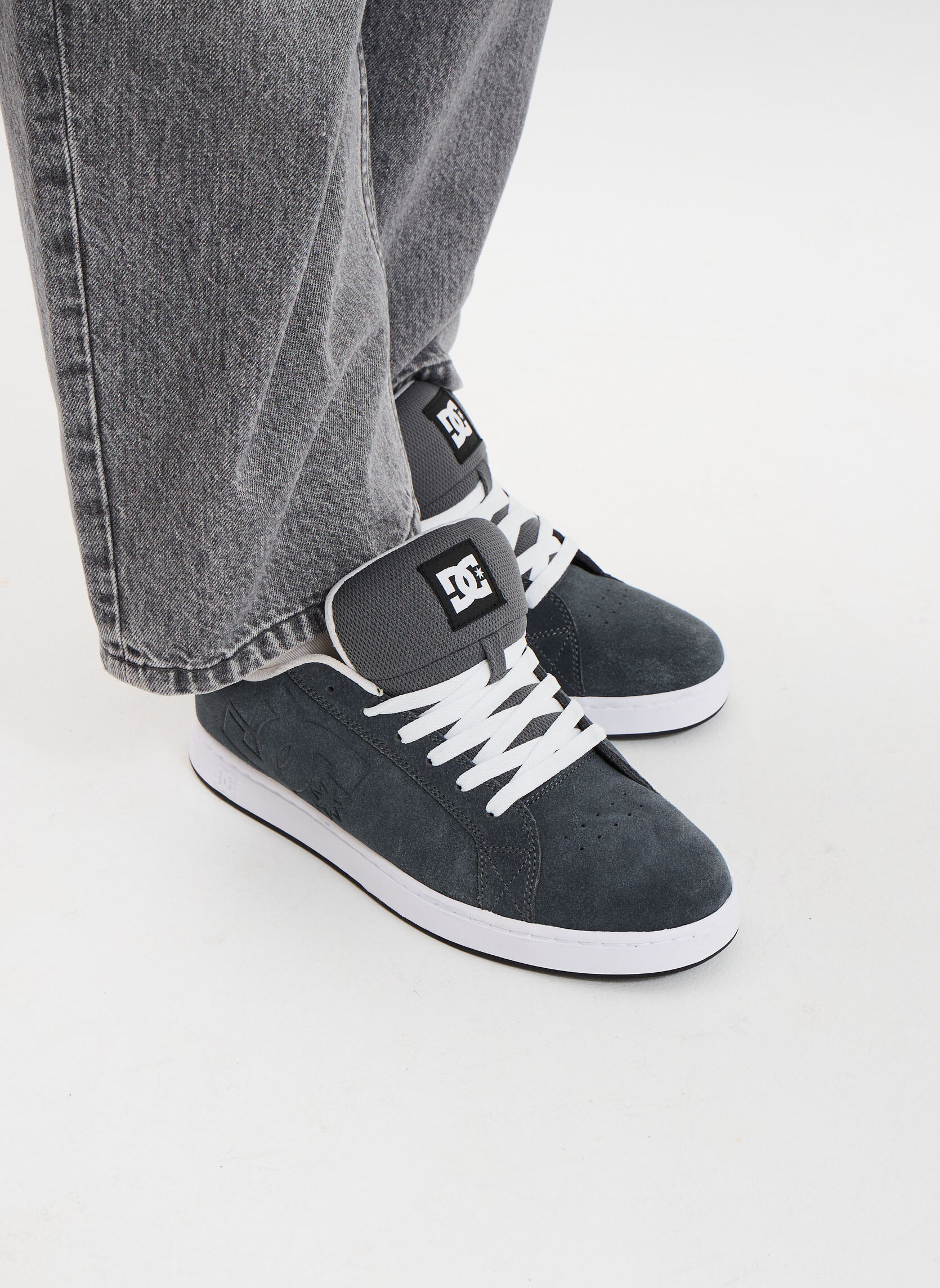 DC Shoes Baskets basses DC_LEVELER_S_H_TB_252 homme gris | Sarenza France